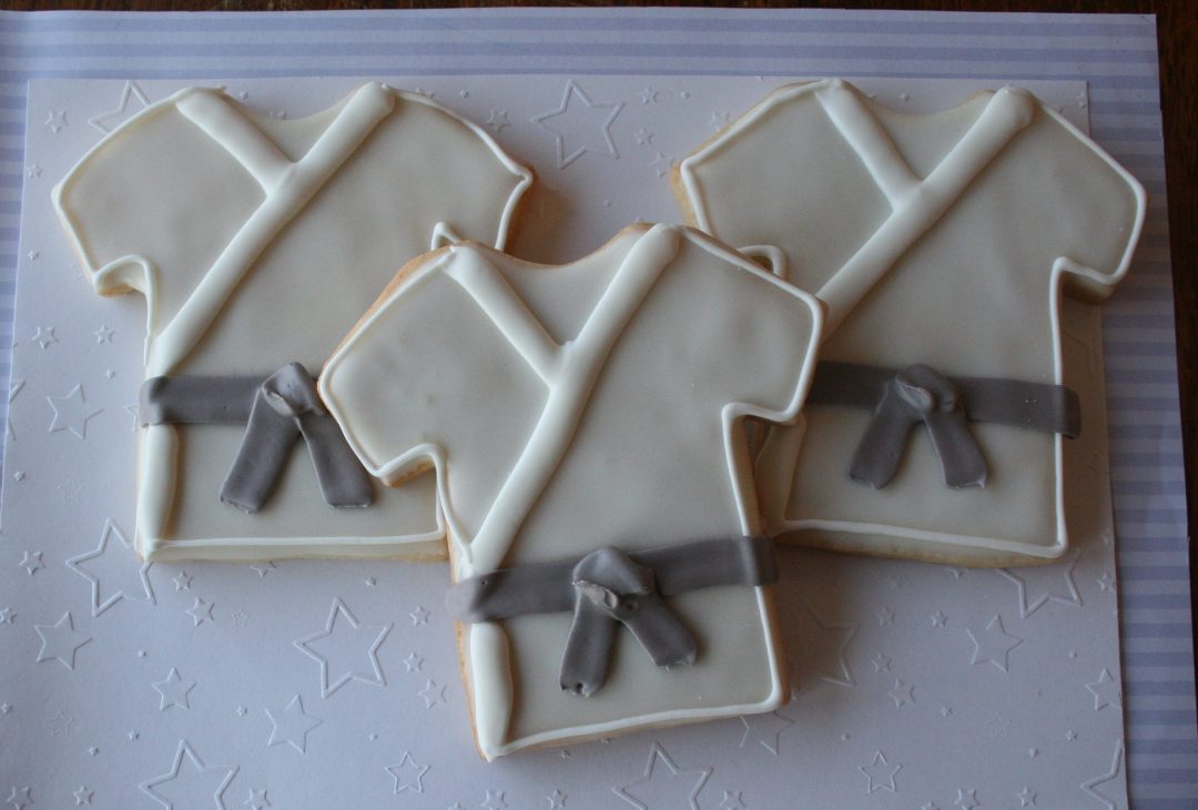 Karate Gi Cookie Favors - Dessert Works