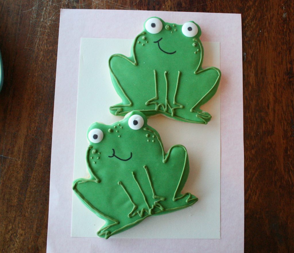 Frog Cookie Favors - Dessert Works