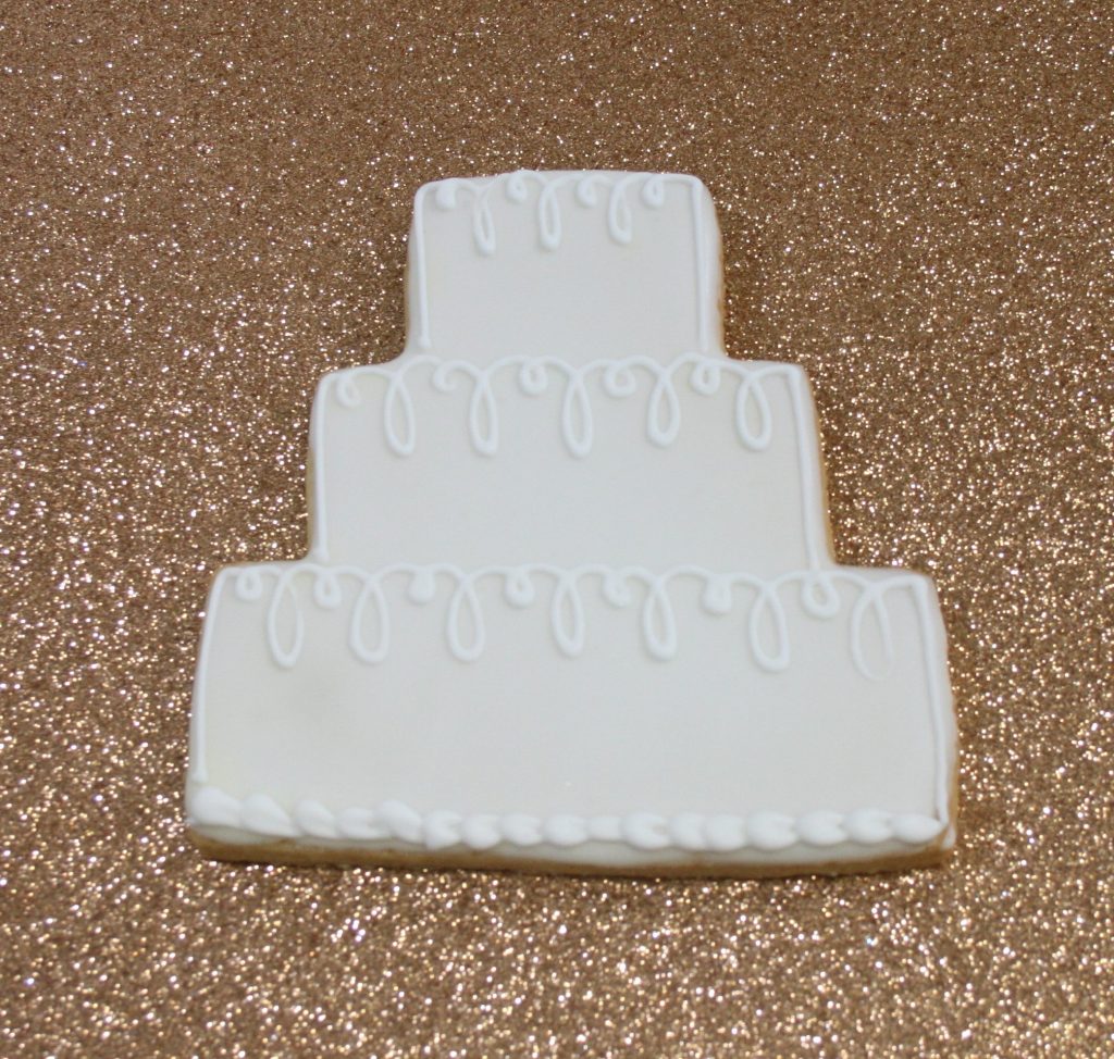 Drop Loop Wedding Cake Cookie Favors - Dessert Works