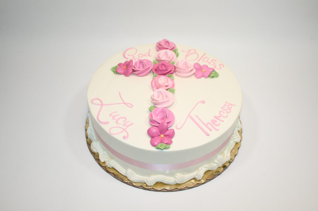 Buttercream Rose Cross - Dessert Works